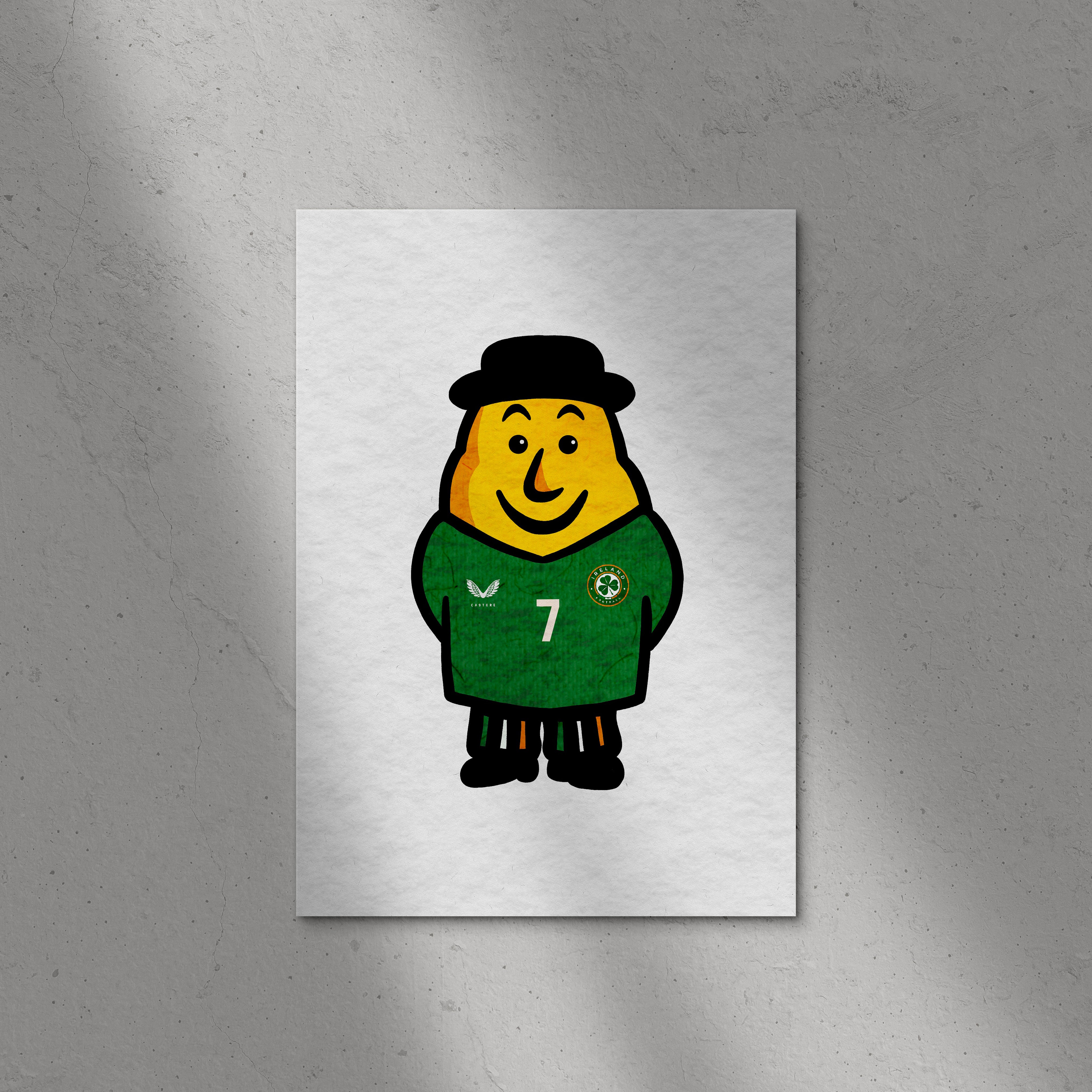 Potato Man Ireland Jersey Print – 29 Design by Courteney